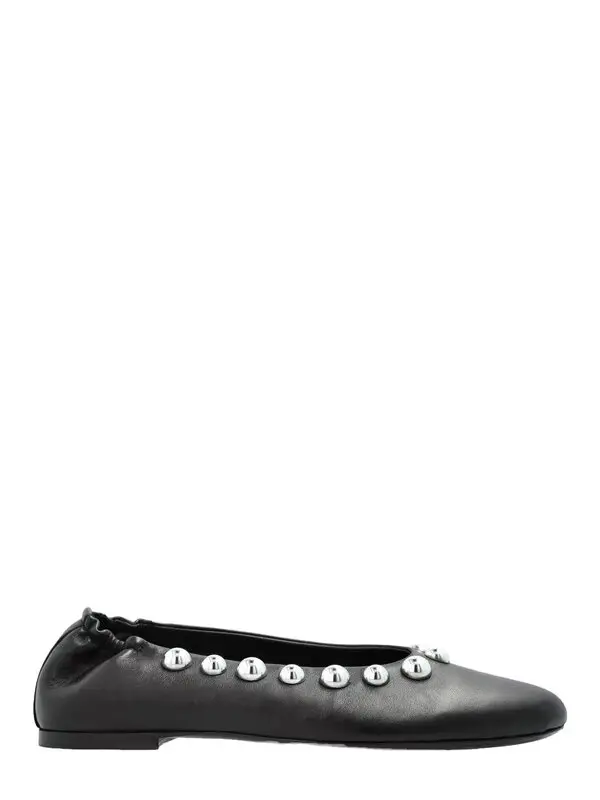 IRO PARIS Studded Ballet Flats - Black