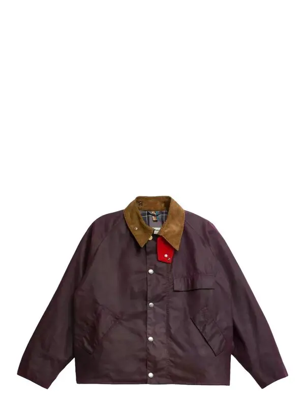 Paul Smith Corduroy-collar Jacket - Red