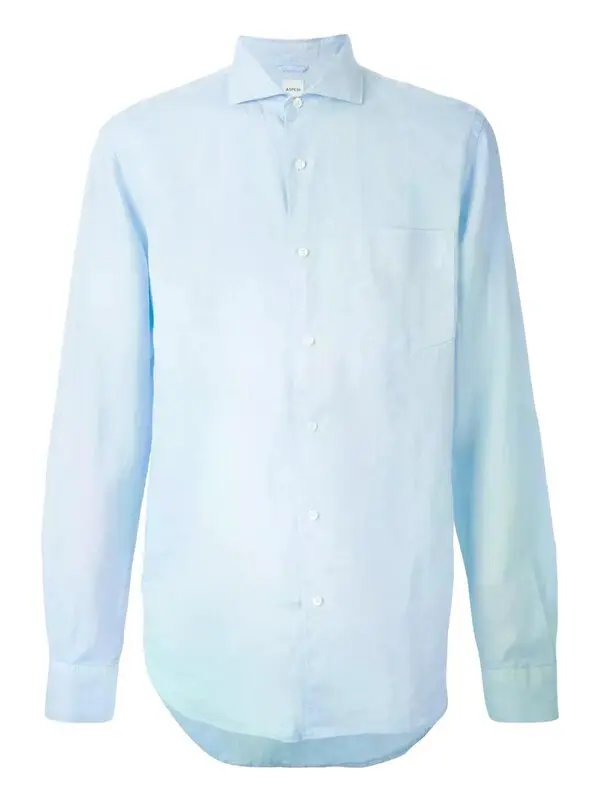 Aspesi Spread Collar Shirt - Blue