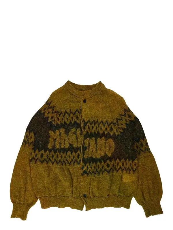 MAGLIANO Asymmetric Cardigan - Yellow
