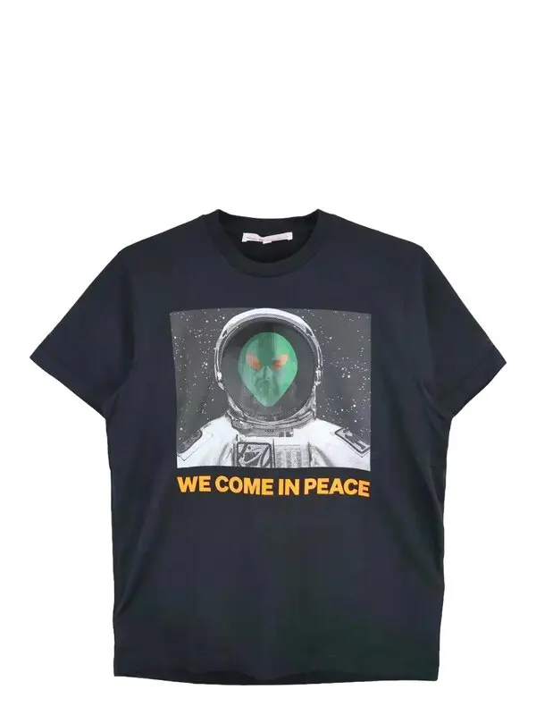 WALTER VAN BEIRENDONCK W-space T-shirt - Black