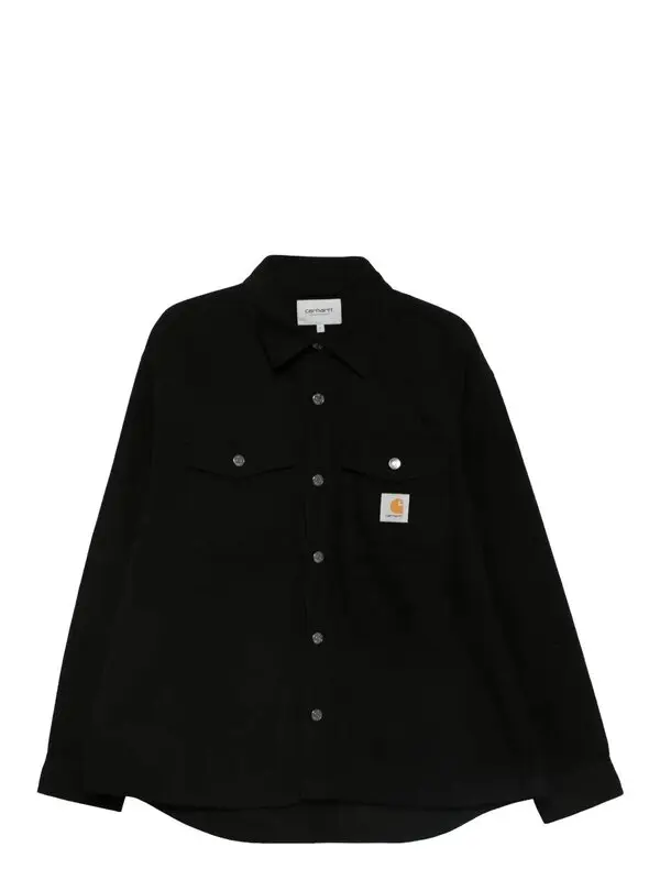 Carhartt Work In Progress Pocketed Buttoned Shirt - Black