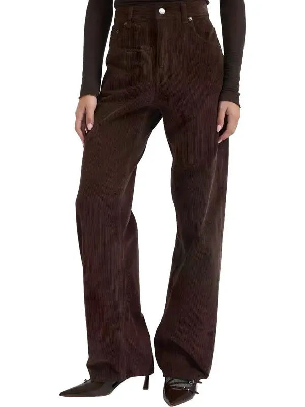 HAIKURE Corduroy Trousers - Brown