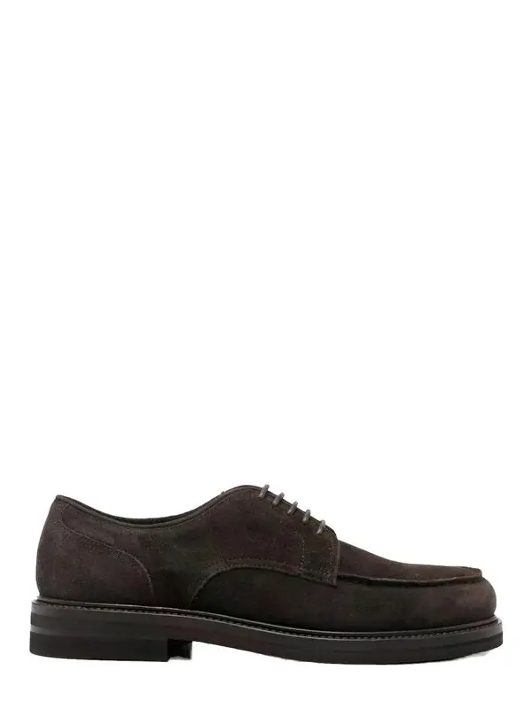 HENDERSON BARACCO Suede Oxford Shoes - Brown