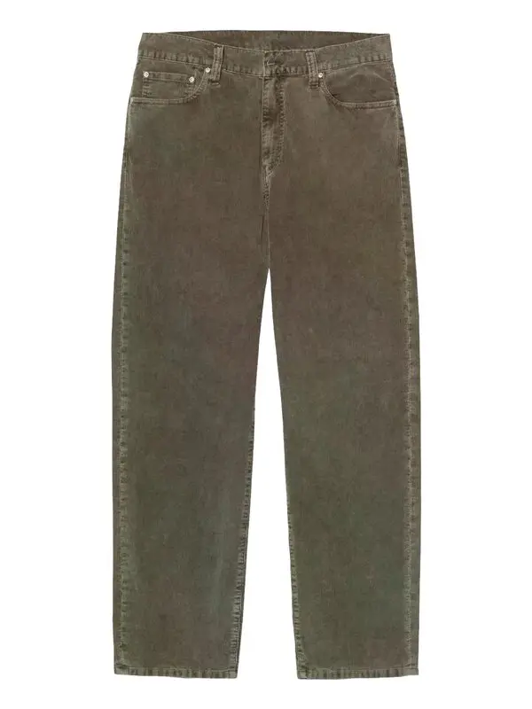 Carhartt Work In Progress Straight Corduroy Trousers - Grey