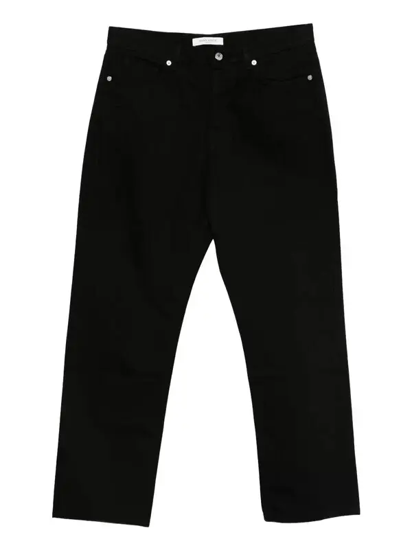 Maison Kitsuné Straight-leg Jeans - Black