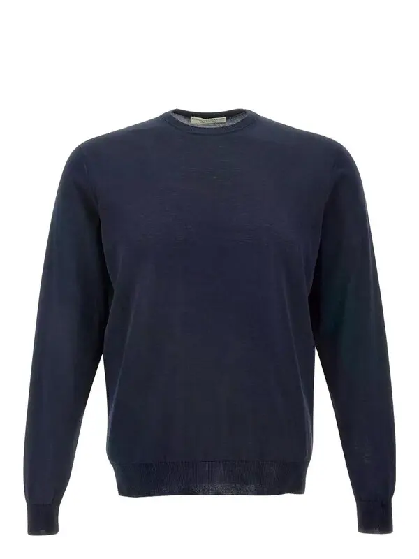 FILIPPO DE LAURENTIIS Cotton Sweater - Blue