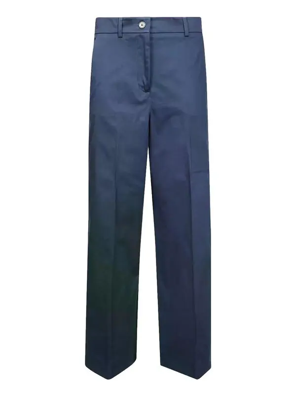 Max Mara Straight-leg Trousers - Blue