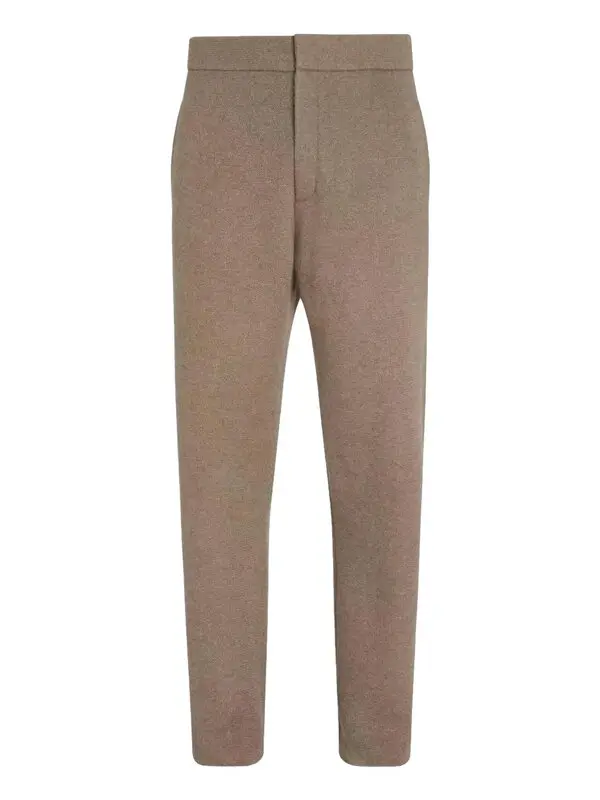 Zegna Cashmere Trousers - Brown