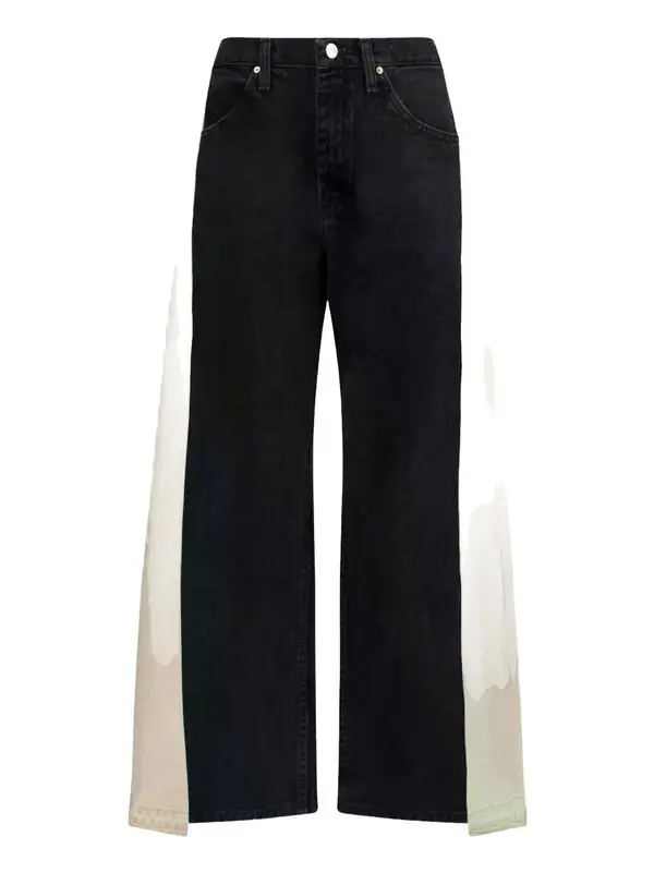 E.L.V. DENIM Freya Wide-leg Jeans - Black