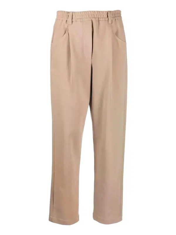 Brunello Cucinelli Straight Leg Trousers - Neutrals