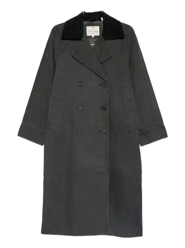 LEVI'S Double-breasted Trench Coat - Grey