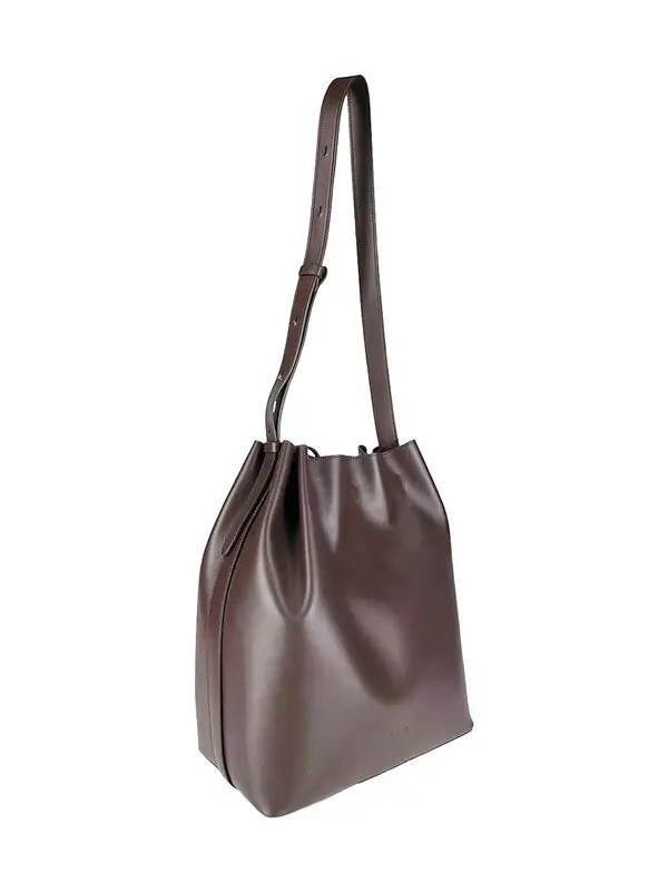 AESTHER EKME Large Marin Bucket Bag - Brown