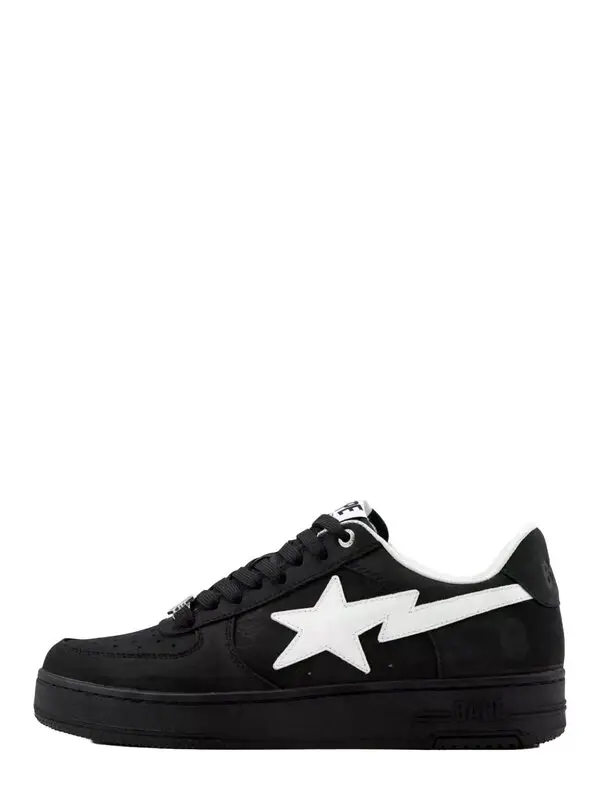 A BATHING APE Star-appliqué Sneakers - Black