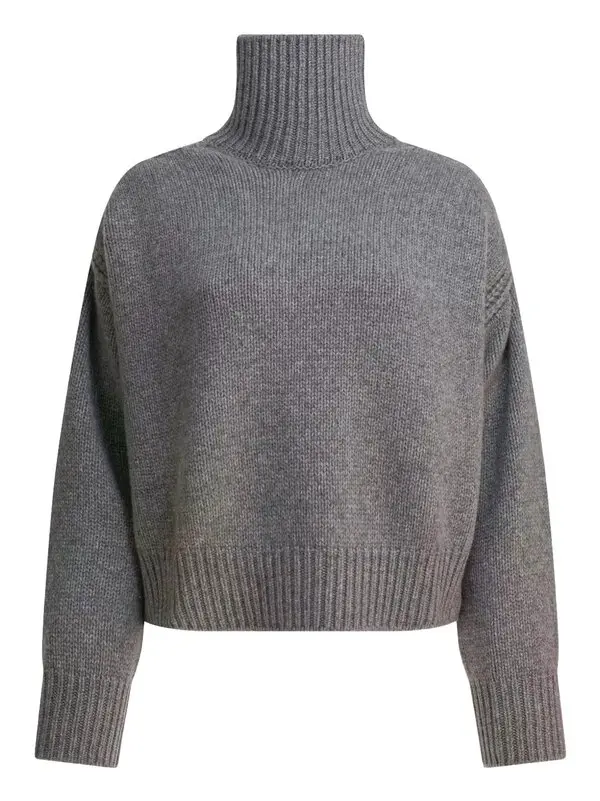 SA SU PHI Roll-neck Cashmere Sweater - Grey