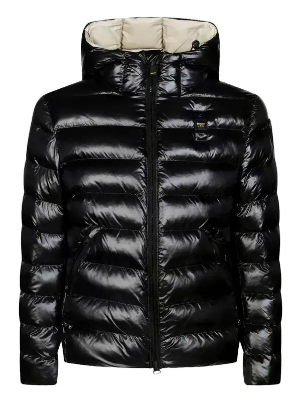 BLAUER. Adams Hooded Jacket - Black
