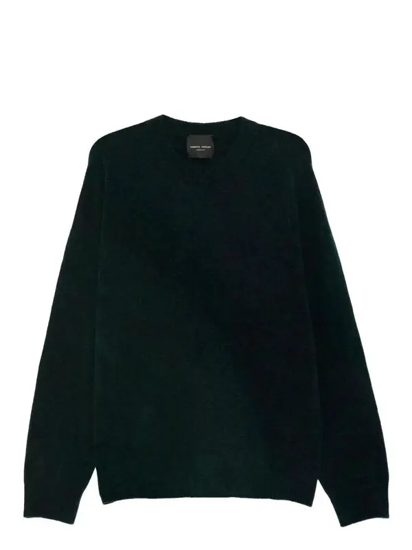 ROBERTO COLLINA Crew-neck Sweater - Green