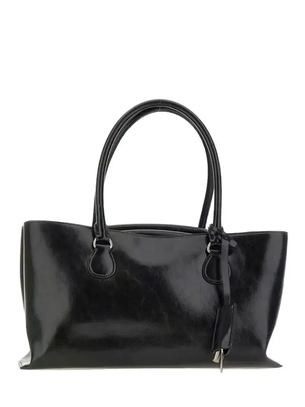 OSOI Leather Tote Bag - Black