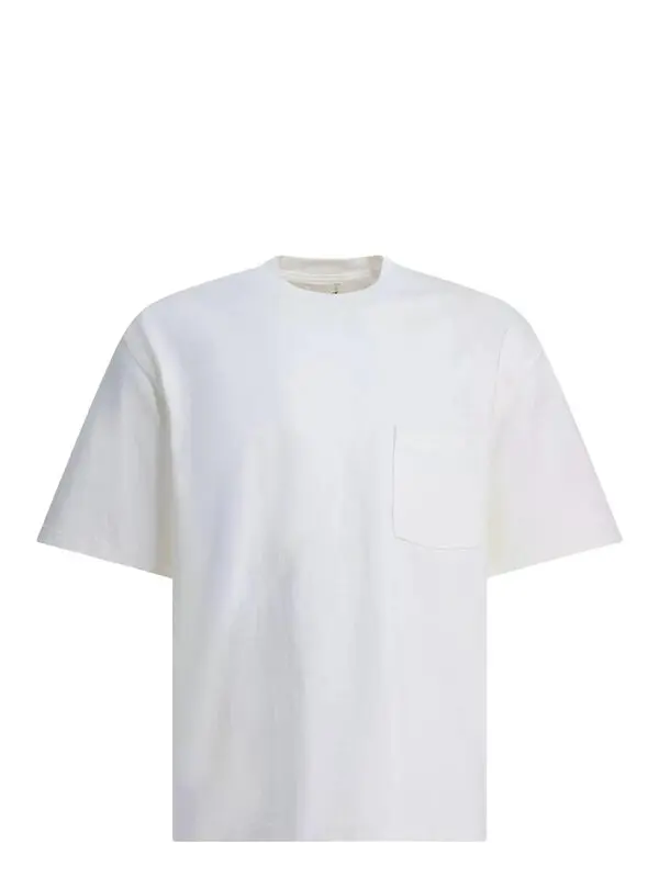 Auralee Crew-neck Cotton T-shirt - White