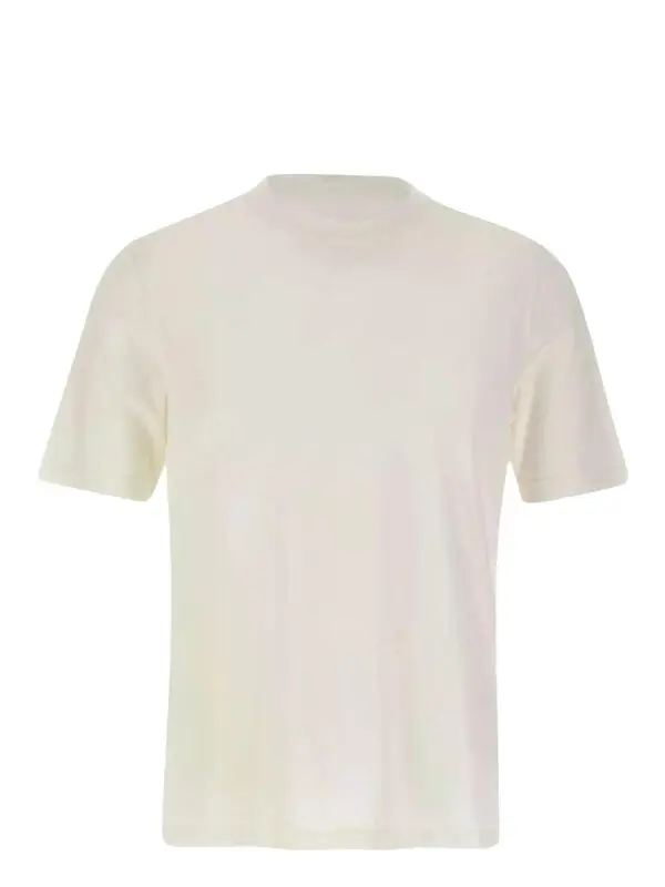 FILIPPO DE LAURENTIIS Cotton Crew Neck T-shirt - White