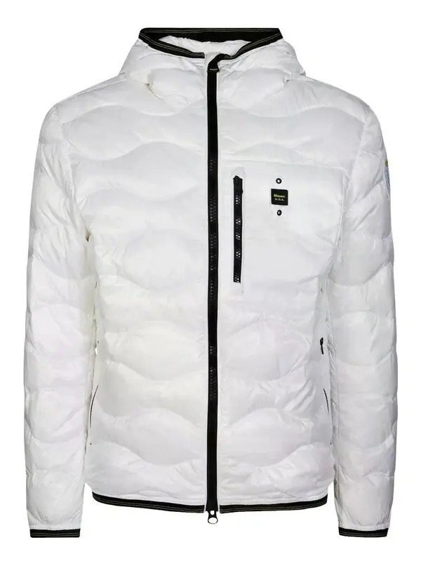 BLAUER. Puffer Jacket - White