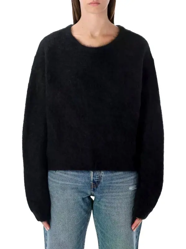 American Vintage Round-neck Knitwear - Black
