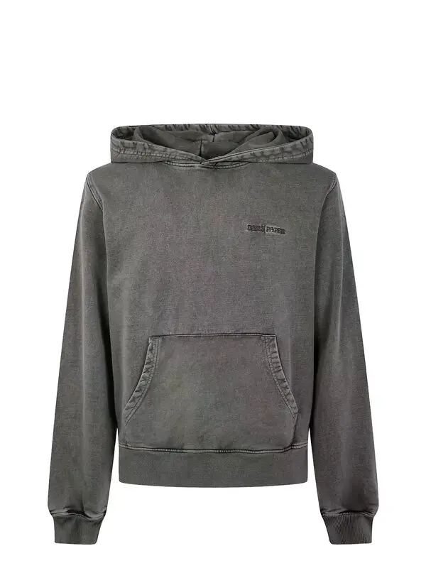 DAILY PAPER Logo-embroidered Hoodie - Grey