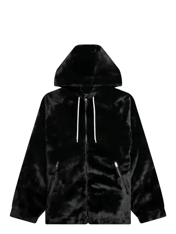 MASTERMIND WORLD Skull-print Hooded Jacket - Black