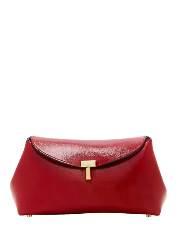 TOTEME T-lock Clutch - Red