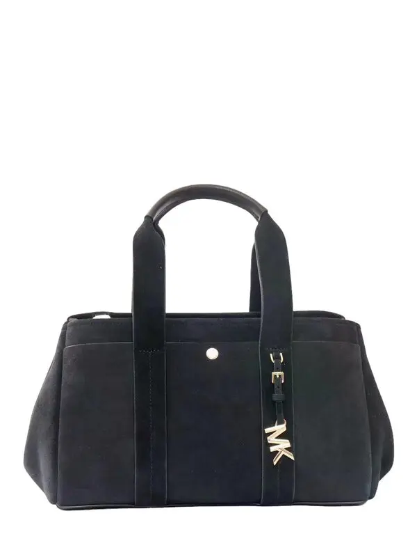 Michael Kors Suede Satchel - Black