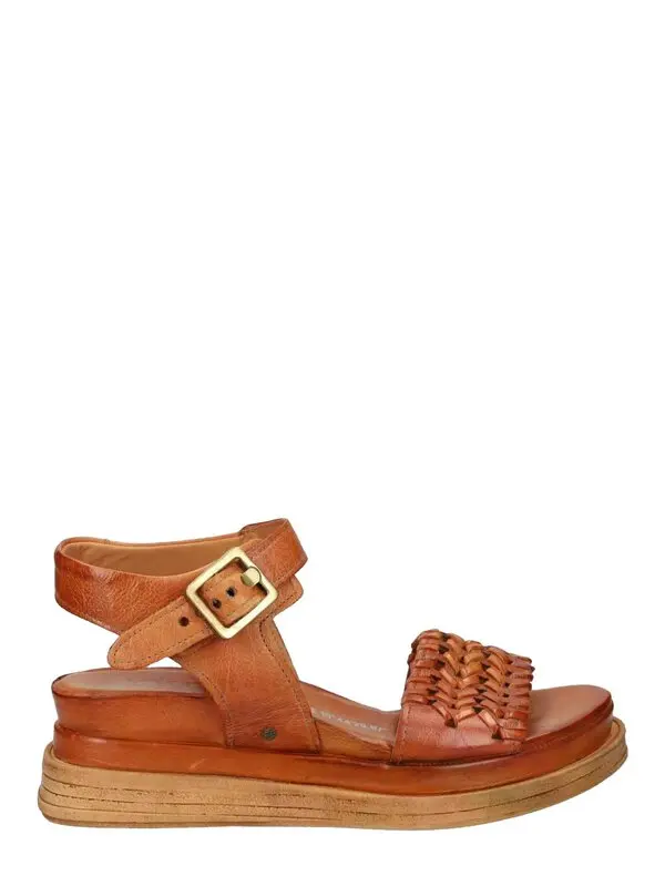 A.S.98 Landon Woven Sandals - Brown