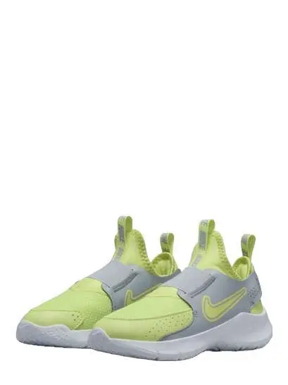 Nike Flex Runner 3 Slip-on Shoe - Summit White/lemon Twist