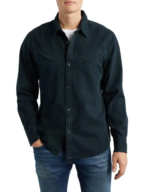 LEVI'S Smiley Snap-up Western Shirt - Caridad Washed Black