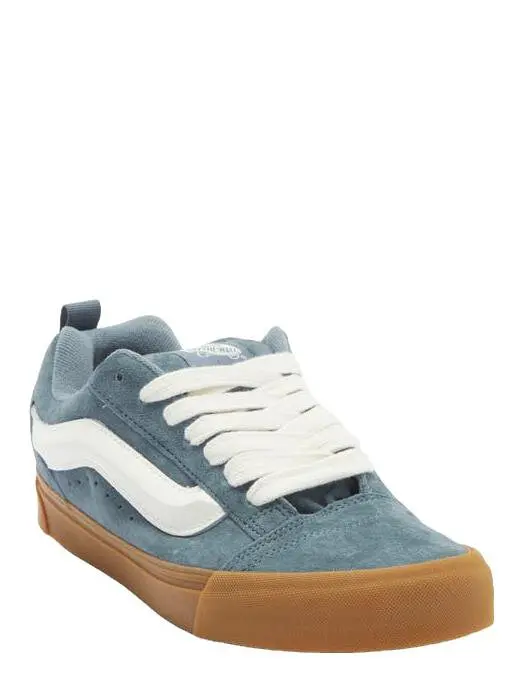 VANS Knu Skool Lace Up Sneaker - Pig Suede Stormy Weather