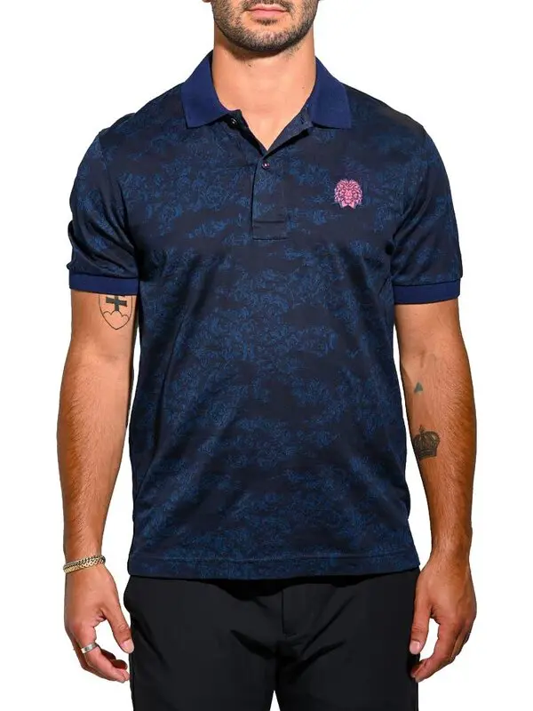 MACEOO Mozart Triangle Polo - Blue