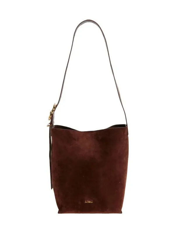 Sam Edelman Saige Bucket Shoulder Bag - Dark Brown