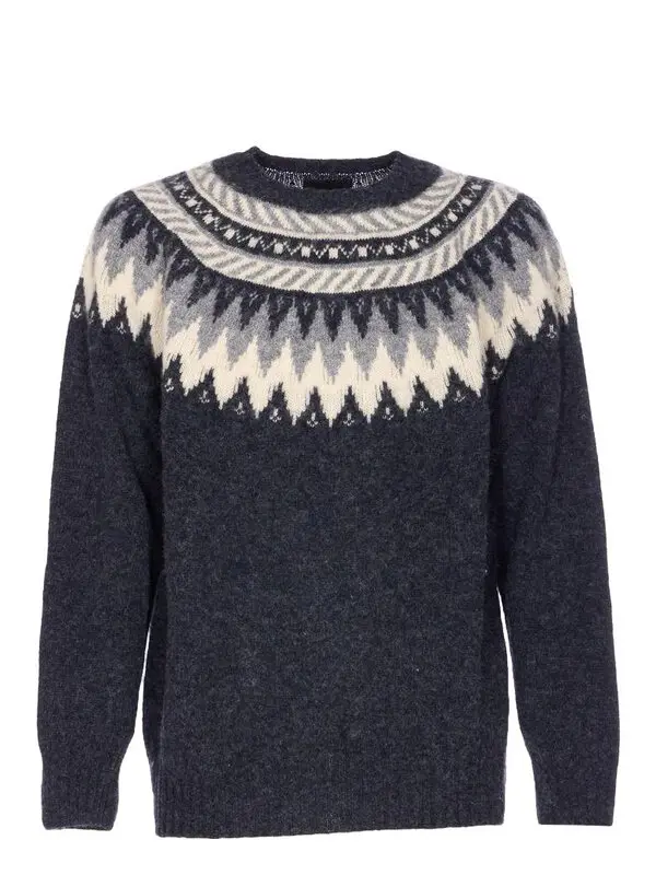 Howlin' Magician In The Mountain Sweater - Grey