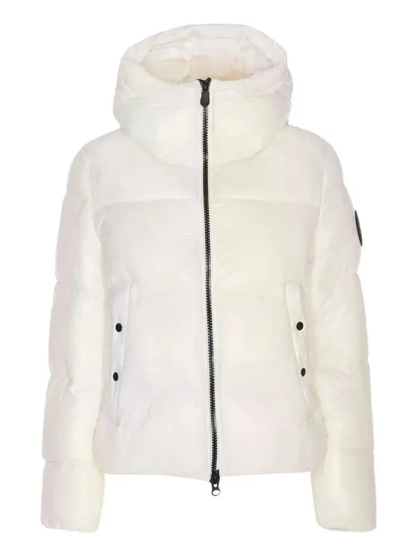 SAVE THE DUCK Hooded Puffer Jacket - White