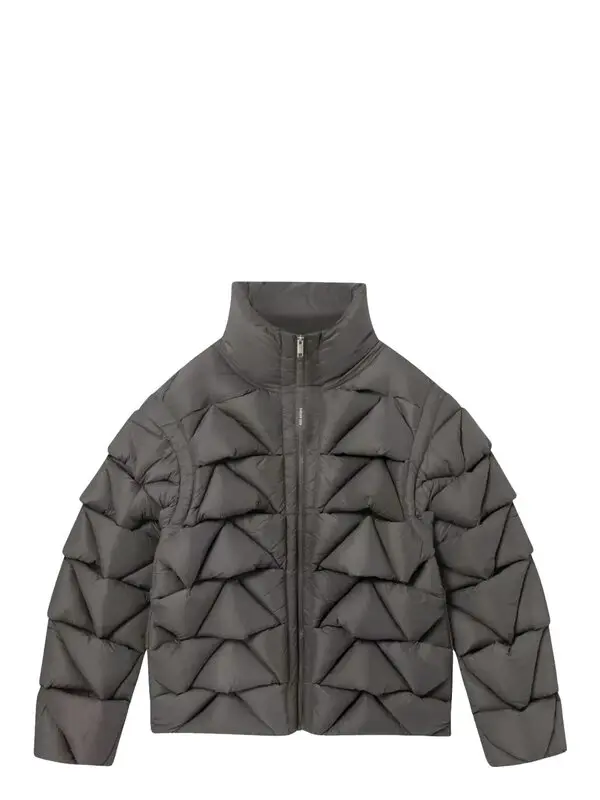 Axel Arigato Knit Padded Jacket - Grey