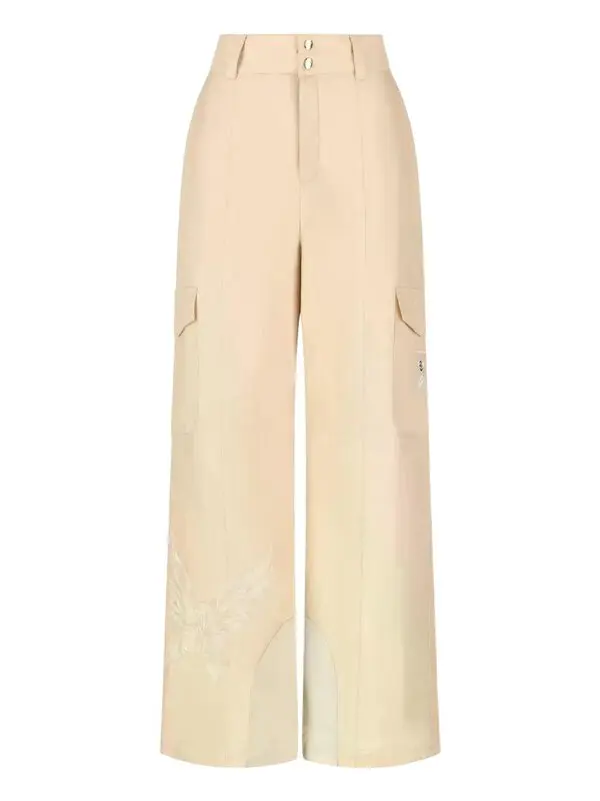 Bogner High-waisted Flared Trousers - Neutrals