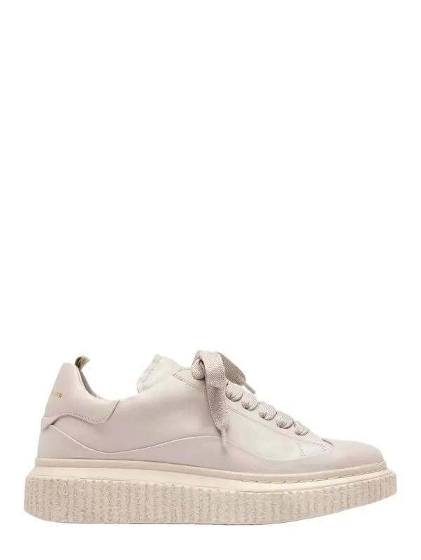 Officine Creative Buffalo Leather Sneakers - Neutrals