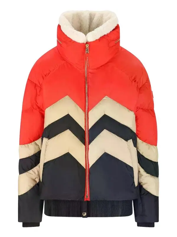 Bogner Chevron Padded Jacket - Red