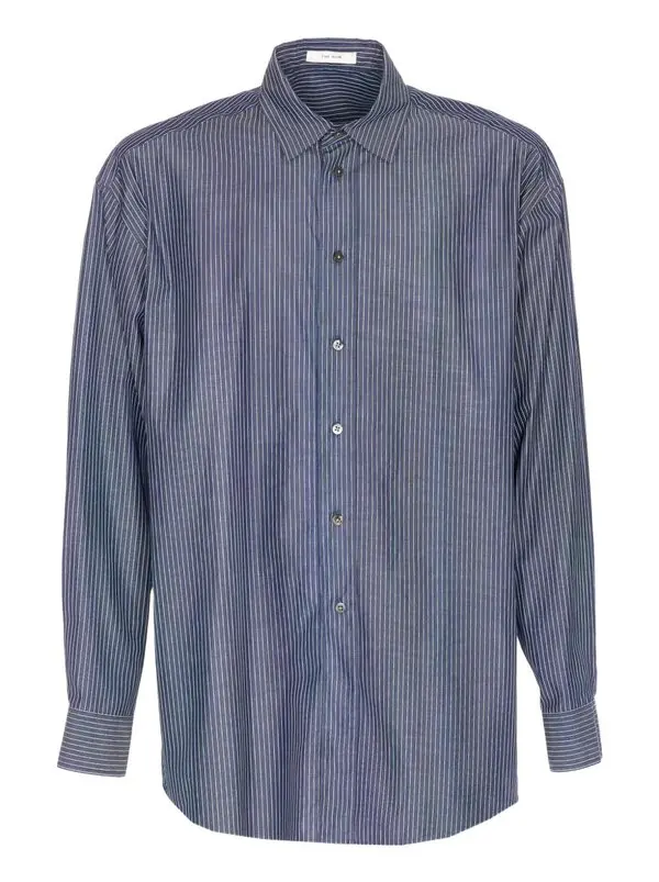 THE ROW Striped Shirt - Blue