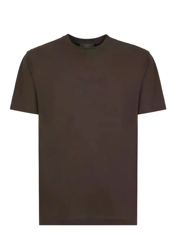 SLOWEAR Crew-neck T-shirt - Brown