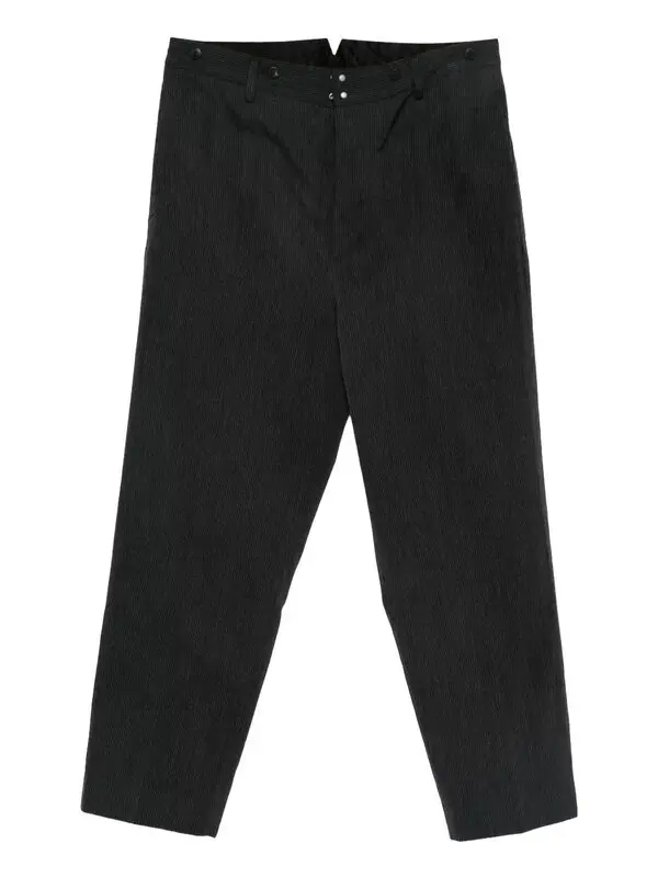 Visvim Pinstripe Trousers - Black