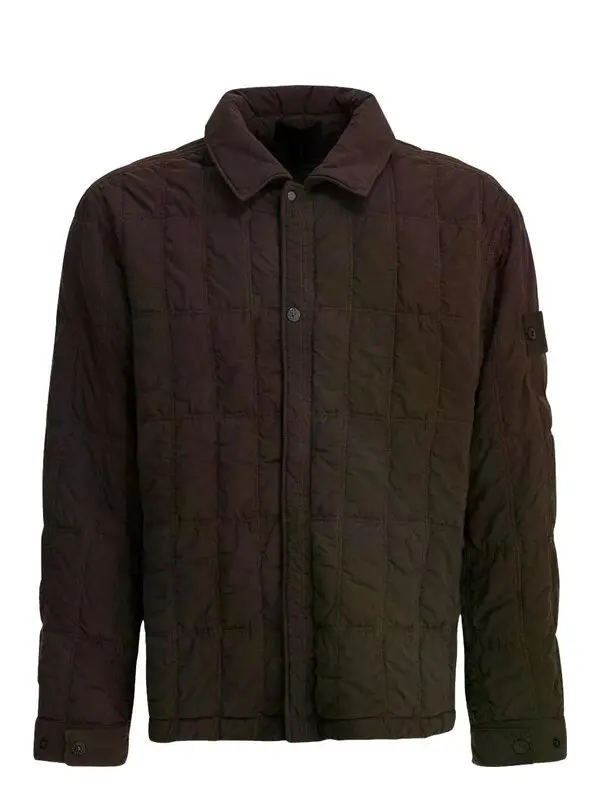 Stone Island Quilted Padded Jacket - Brown