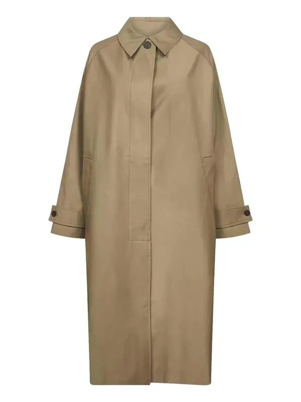 Studio Nicholson Buttoned Cotton-blend Coat - Neutrals
