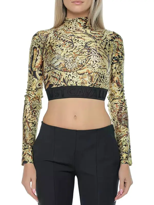 Just Cavalli Animal-print T-shirt - Yellow