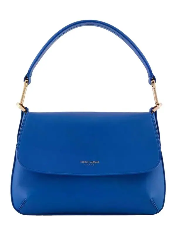 Giorgio Armani La Prima Flap Shoulder Bag - Blue