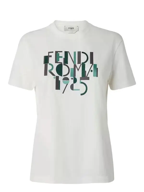 Fendi Logo T-shirt - White